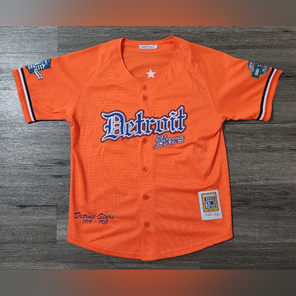 Detroit Stars Negro League Baseball Jersey Headgear C… - Gem